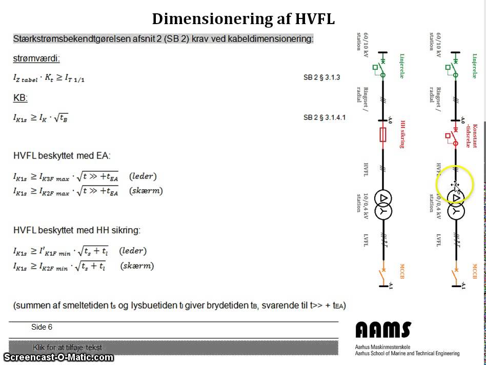 Dimensionering af HVFL (2/5) - YouTube
