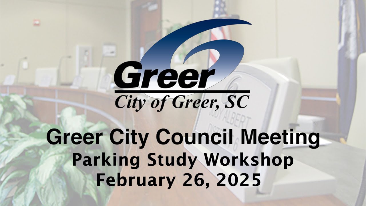 PARKING STUDY COUNCIL WORKSHOP - YouTube