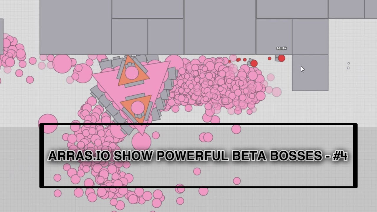 ARRAS.IO SHOW POWERFUL BETA BOSSES - #4 - YouTube