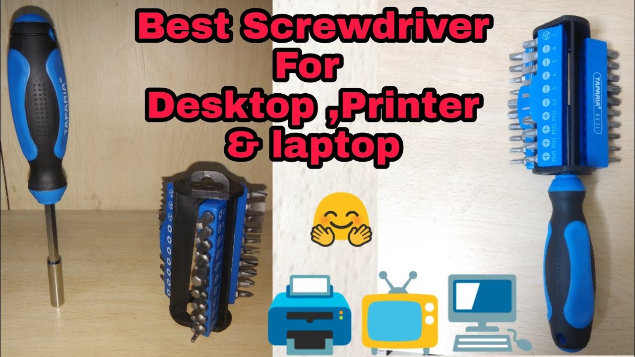 Best Screwdriver Set | Taparia BS31 Bit DriverSet Screwdriver set for ...