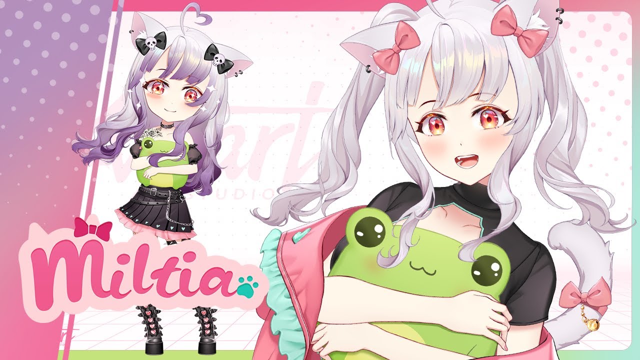 【Live2D】 Vtuber Miltia Showcase! - YouTube