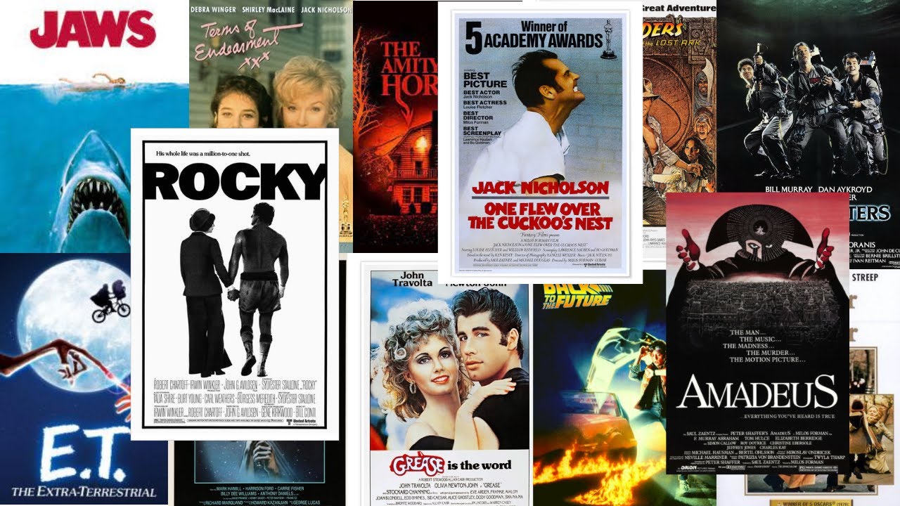All Time Biggest Movies Part 1 - 1975 to 1985 - YouTube