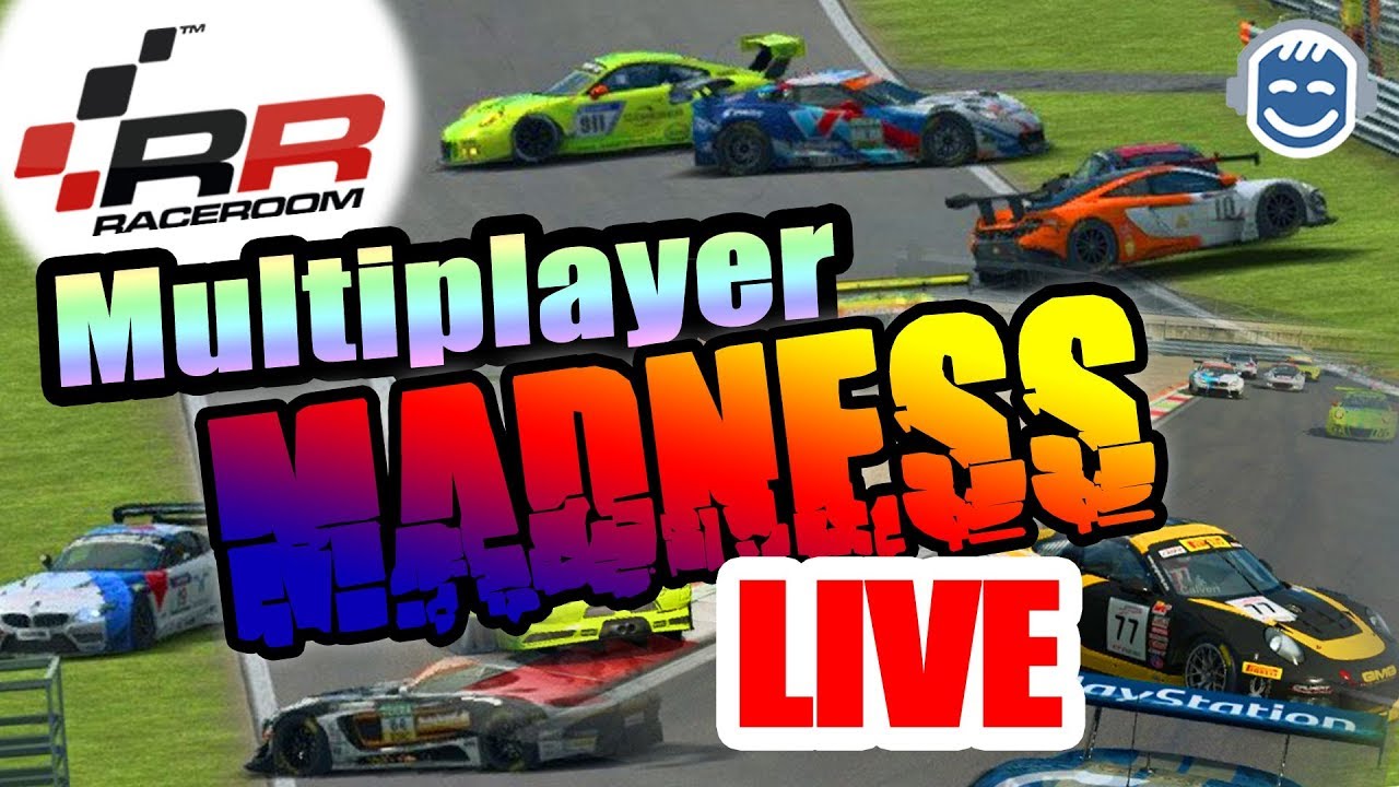 Sim Racing Rookie | Live Races - R3E Multiplayer Madness #10 - YouTube