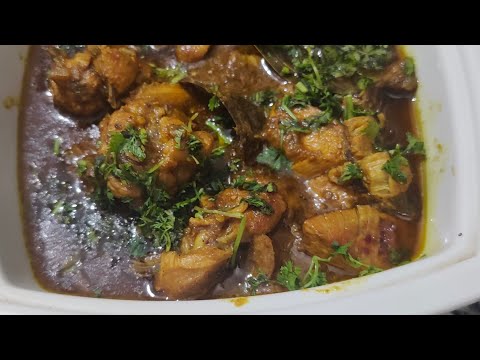 Lucknow ka famous chicken curry - YouTube