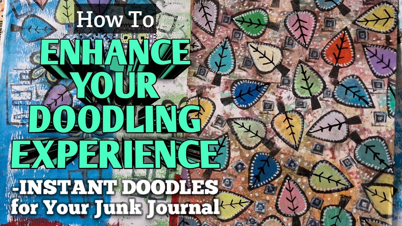 HOW TO ENHANCE YOUR DOODLING EXPERIENCE-INSTANT DOODLES!!! - YouTube