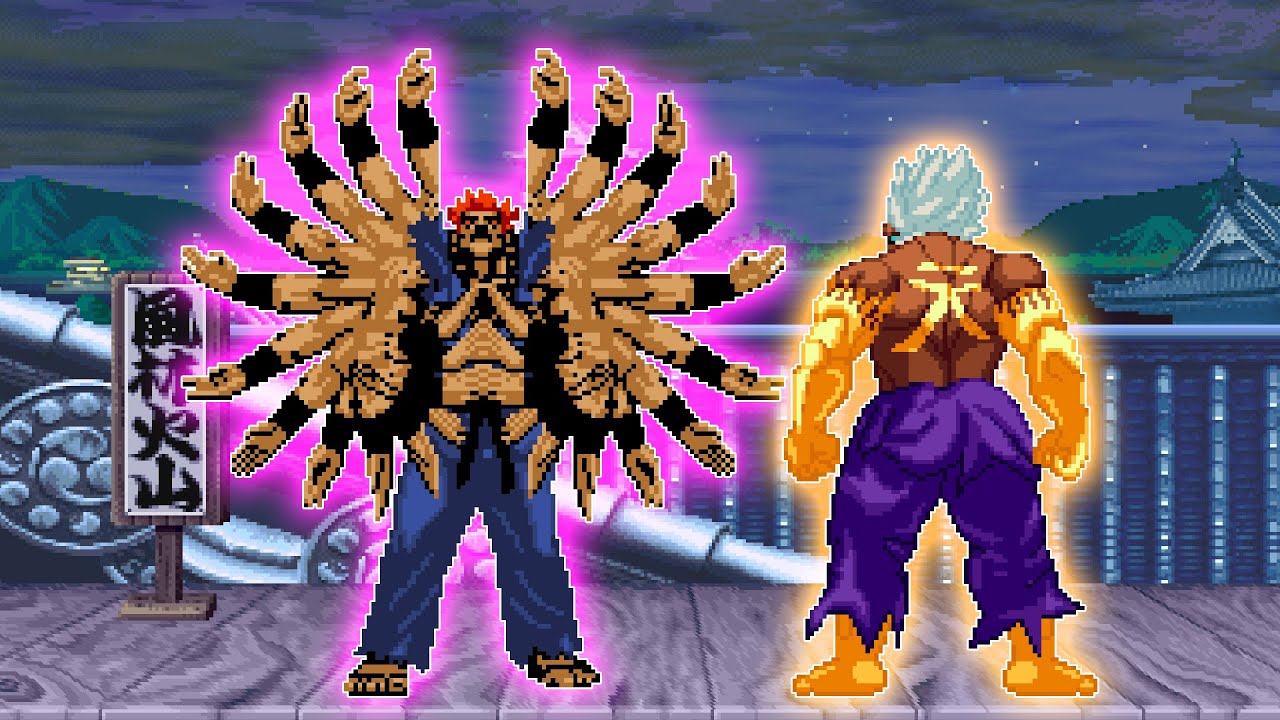 AKUMA OROCHI VS FIRE GOD AKUMA! - YouTube