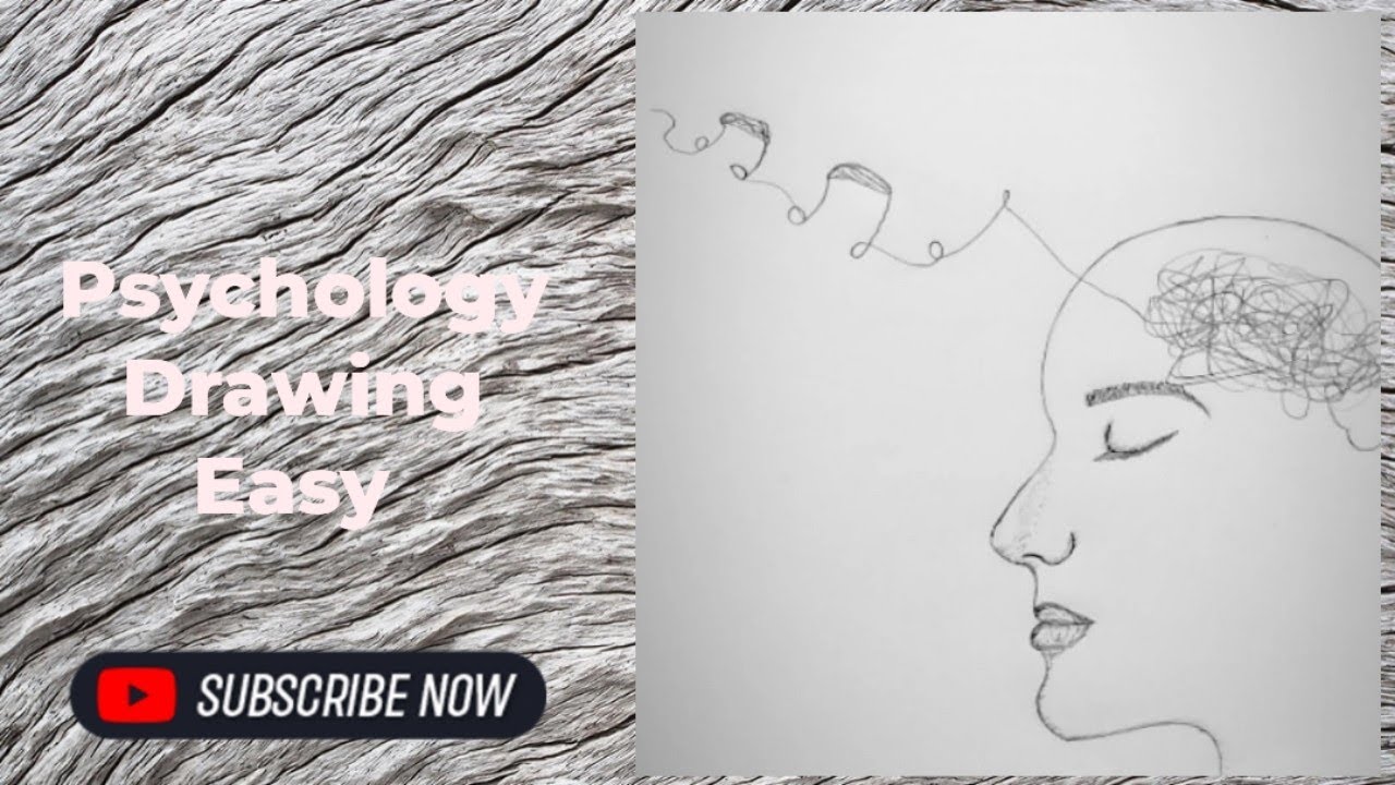 Psychology Drawing Easy (ARTIST DS) - YouTube