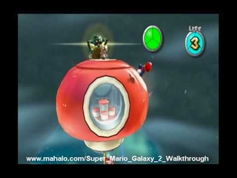 Super Mario Galaxy 2 Walkthrough - World 1: Spin Dig Galaxy - Star 1 ...