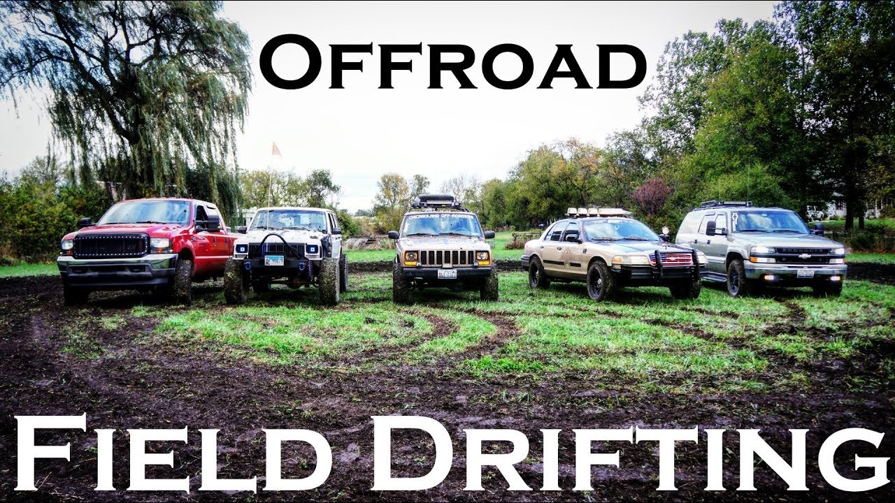Drifting Off-Road Vehicles In A Field!!! - YouTube
