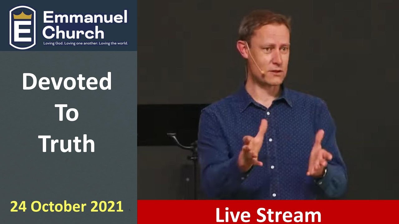 Emmanuel Live Stream 24 October 2021 - YouTube
