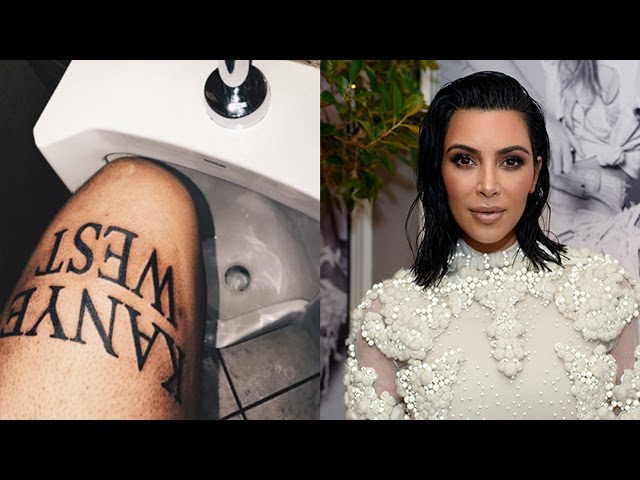 Kim Kardashian Hand Tattoos