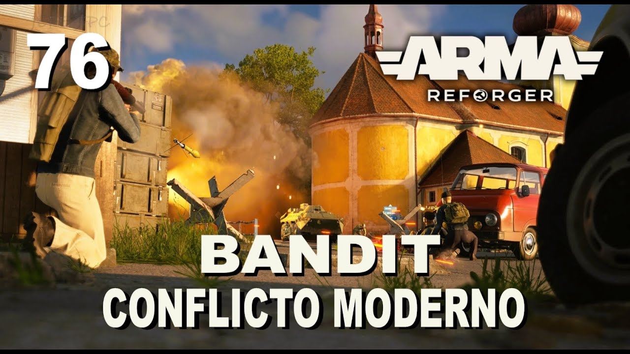 #76 ARMA REFORGER (BANDIT) SIMULADOR REALISTA - PVP - 64 Vs 64 players ...