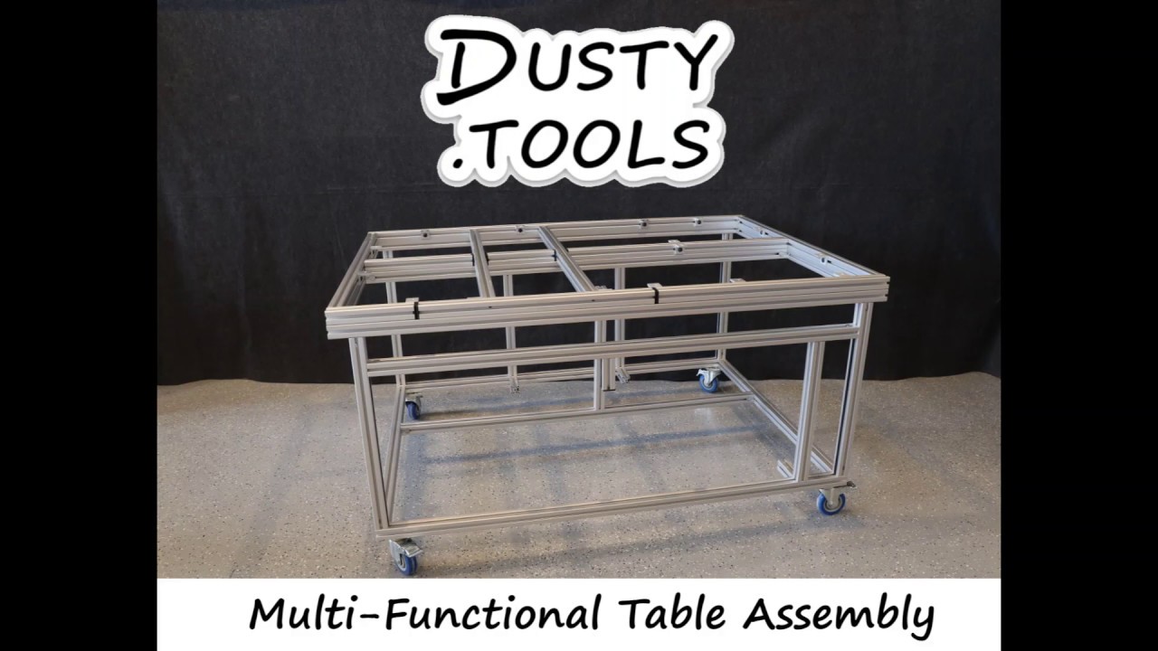 MFT Assembly Workbench Part 1: Frame Construction - YouTube