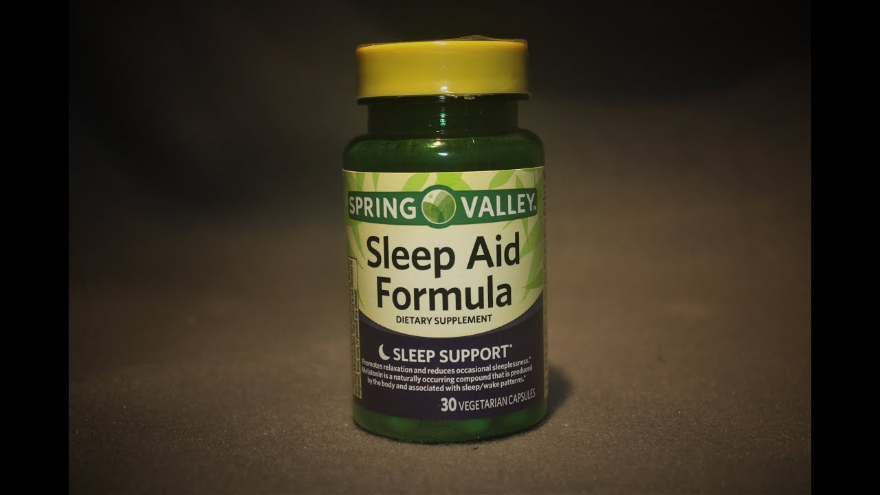 Sleep Aid Formula (Spring Valley) - YouTube