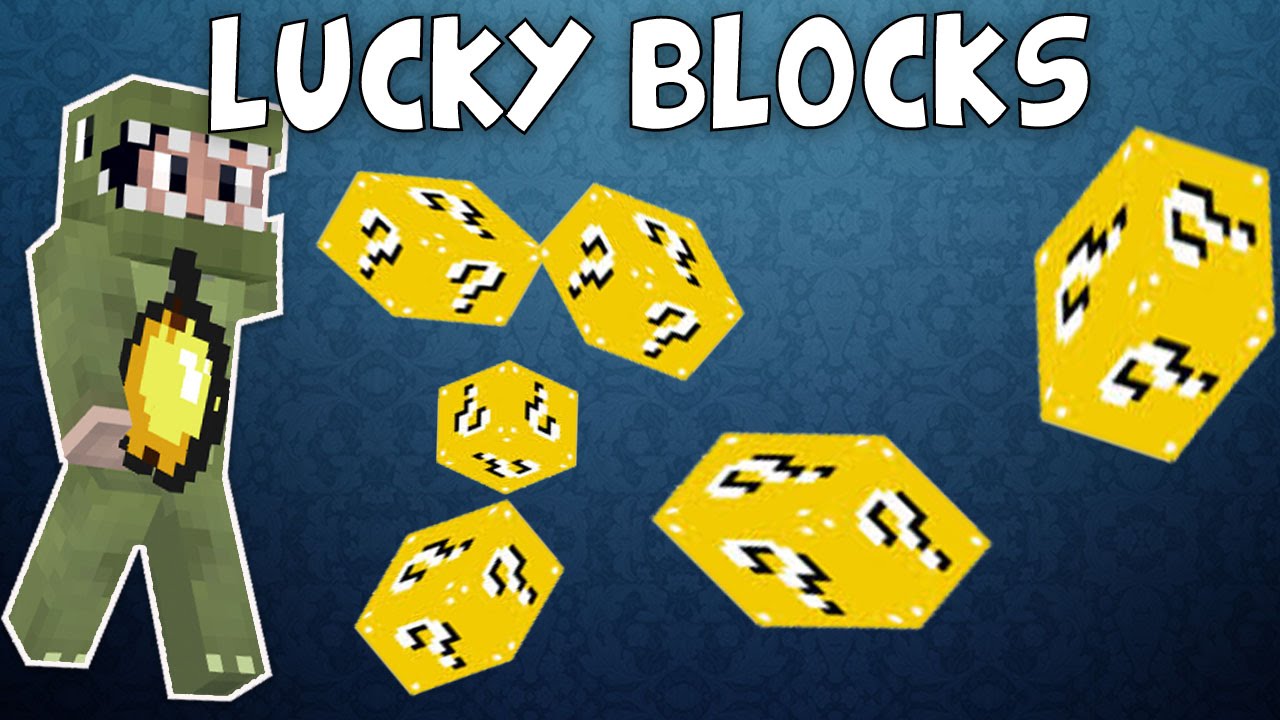Minecraft Mod Showcase: LUCKY BLOCKS - YouTube