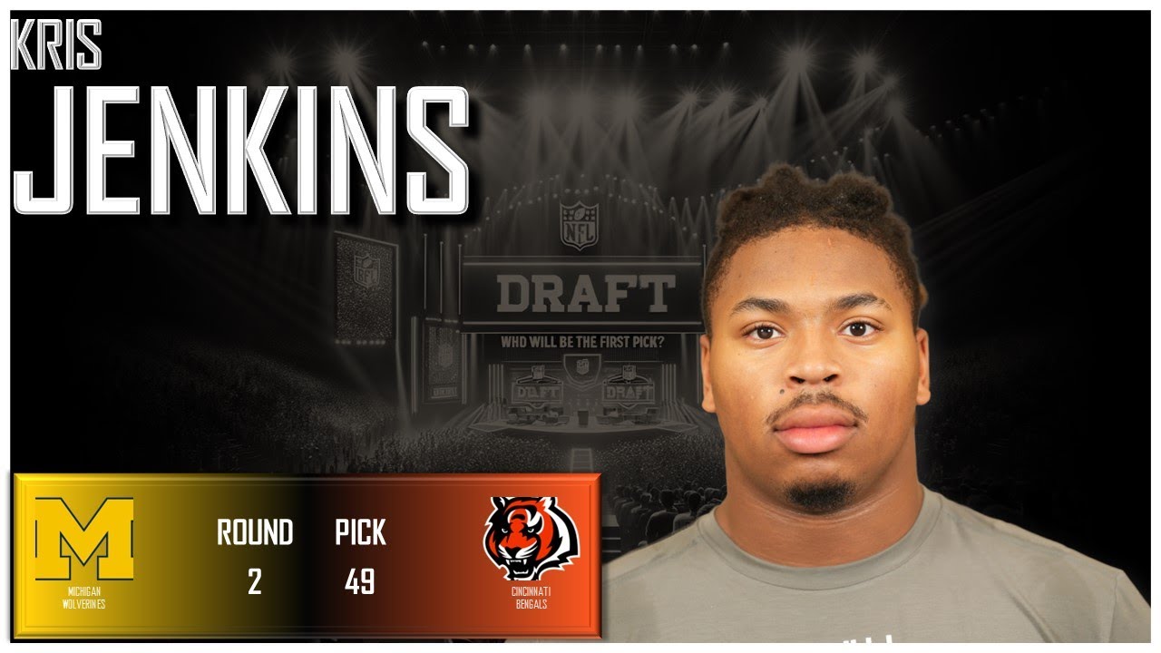 2024 NFL DRAFT: Kris Jenkins | Cincinnati Bengals - YouTube