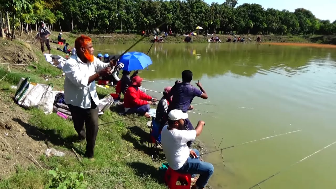 80 Years Aged Professional Fish Hunter Caught The Big Fish - YouTube