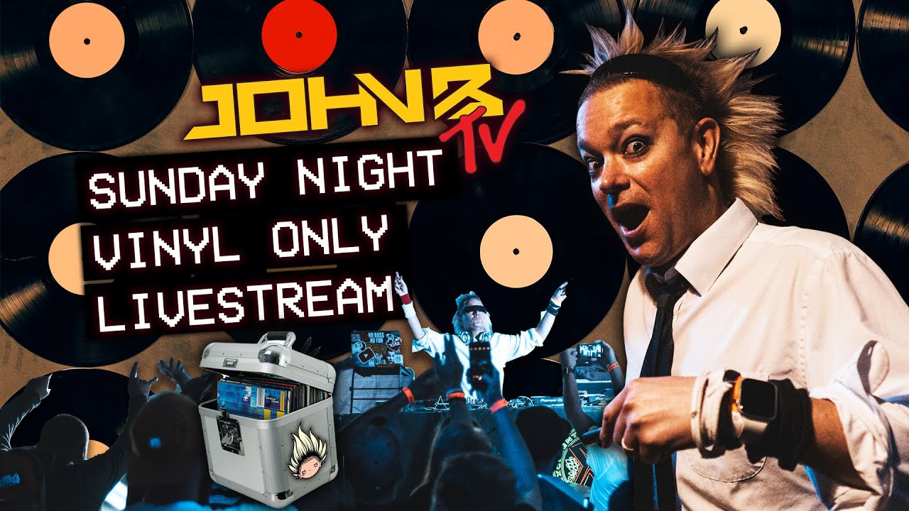 John B Vinyl D&B Classics DJ Set | Weekly Twitch Stream | DRUM & BASS ...