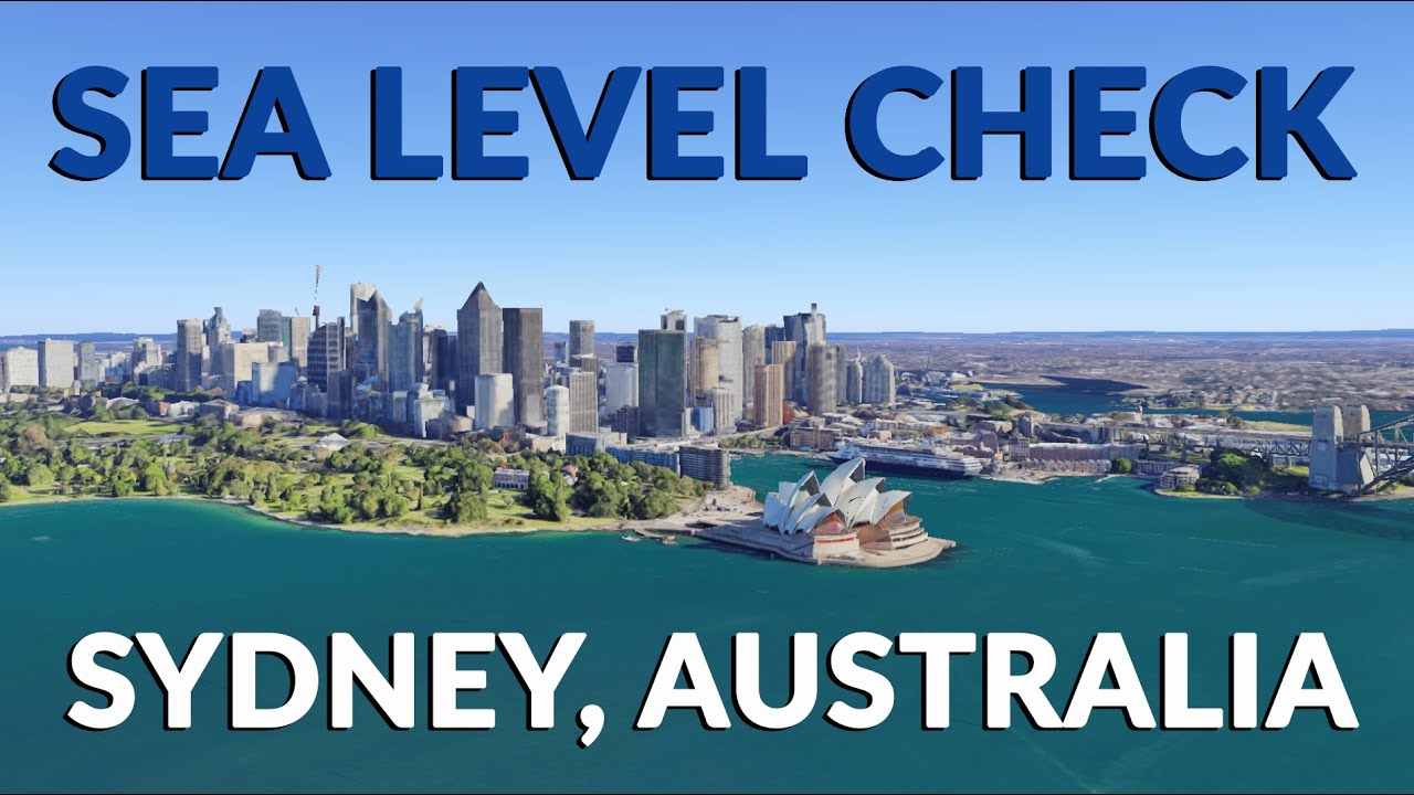 Sea Level Check - Sydney, Australia - YouTube