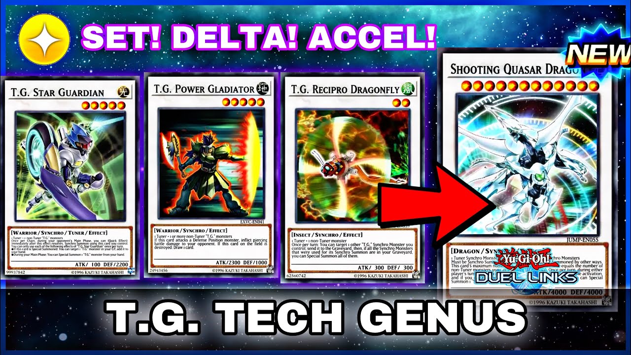 T.G. Tech Genus Ft. Shooting Quasar Dragon, perfect synergy! {Yu-Gi-Oh ...