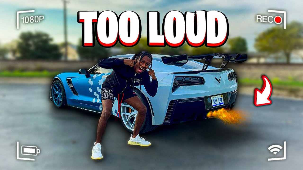 MAKING MY TUNED CORVETTE SHOOT FLAMES *FIGURED IT OUT* - YouTube