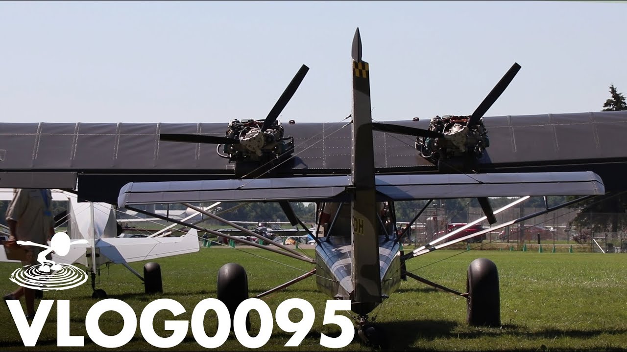 AIR CAM FLYING OVER AIRVENTURE | VLOG0095 - YouTube