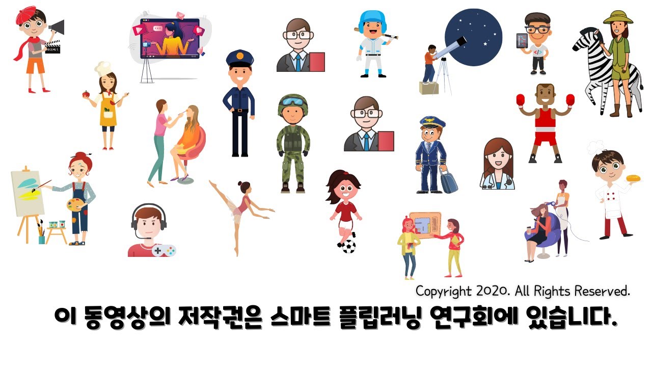 Dream Job Poster Making 2020 at Jeodong Middle School - YouTube