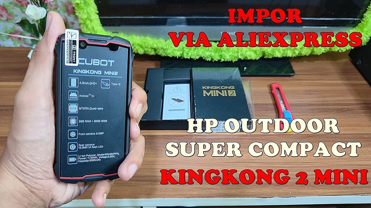 HP MINI TAHAN BANTING !! Cubot Kingkong mini 2 - unboxing - YouTube
