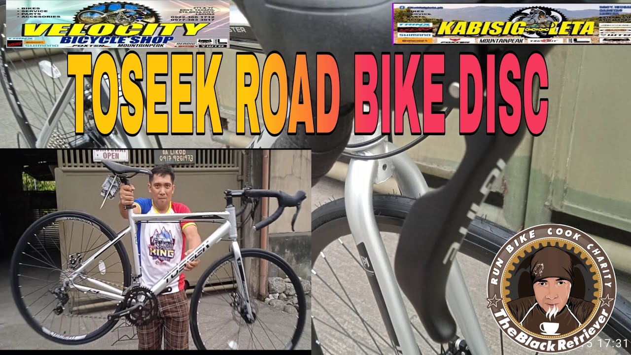 TOSEEK CHESTER ROAD BIKE DISC / Bike Check - YouTube