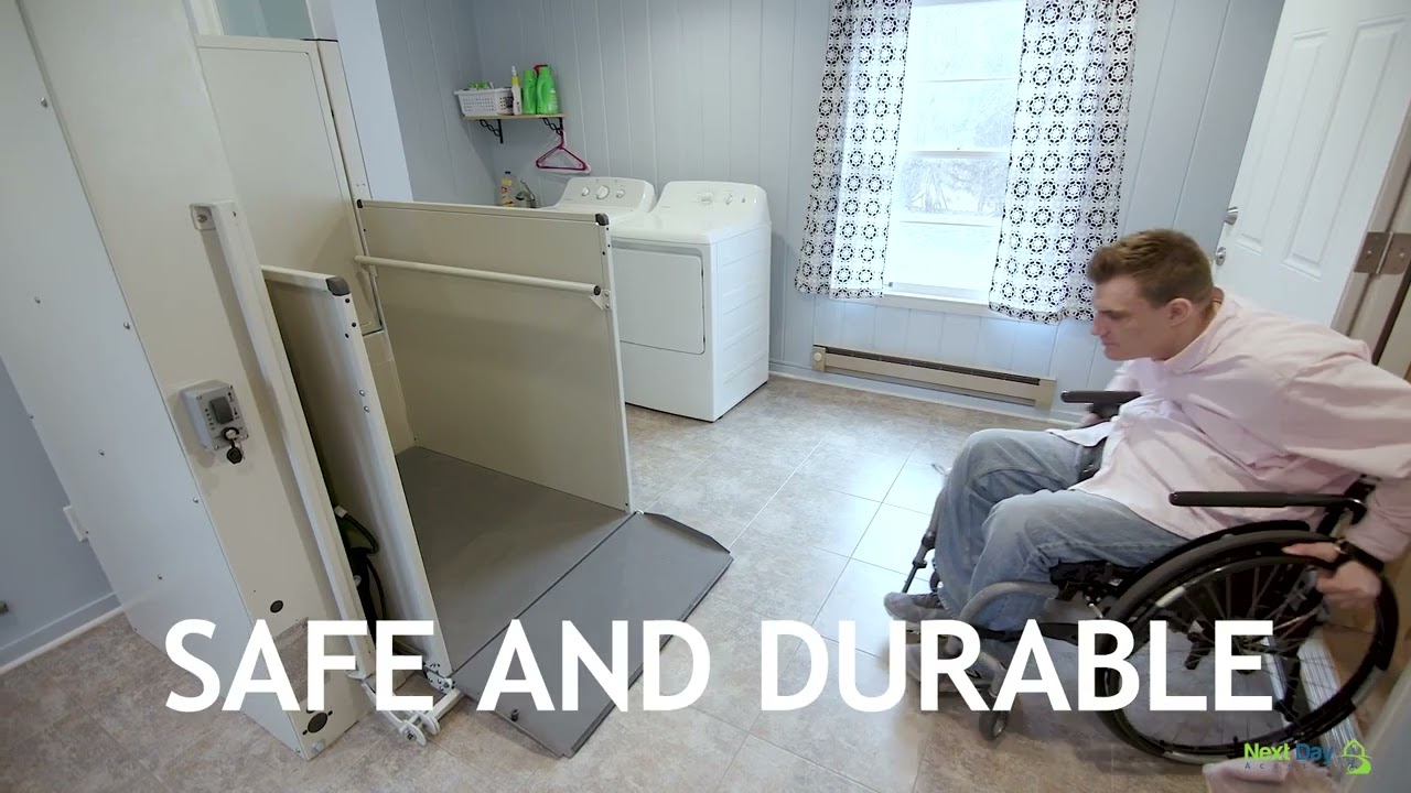 Vertical Platform Lifts | Next Day Access Products - YouTube