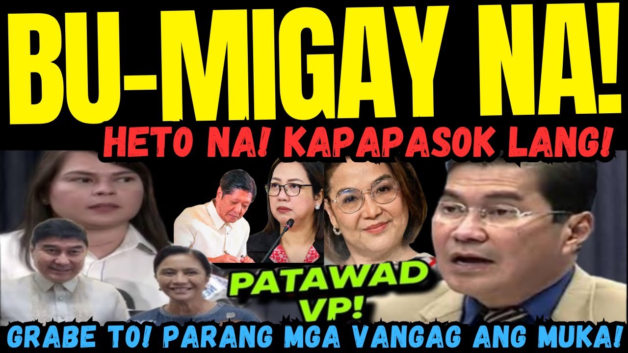 NAKU P0! BU-MIGAY NA! IMPEACHMENT TUL0Y NA! GRABE T0! MGA MUKANG VANGAG ...