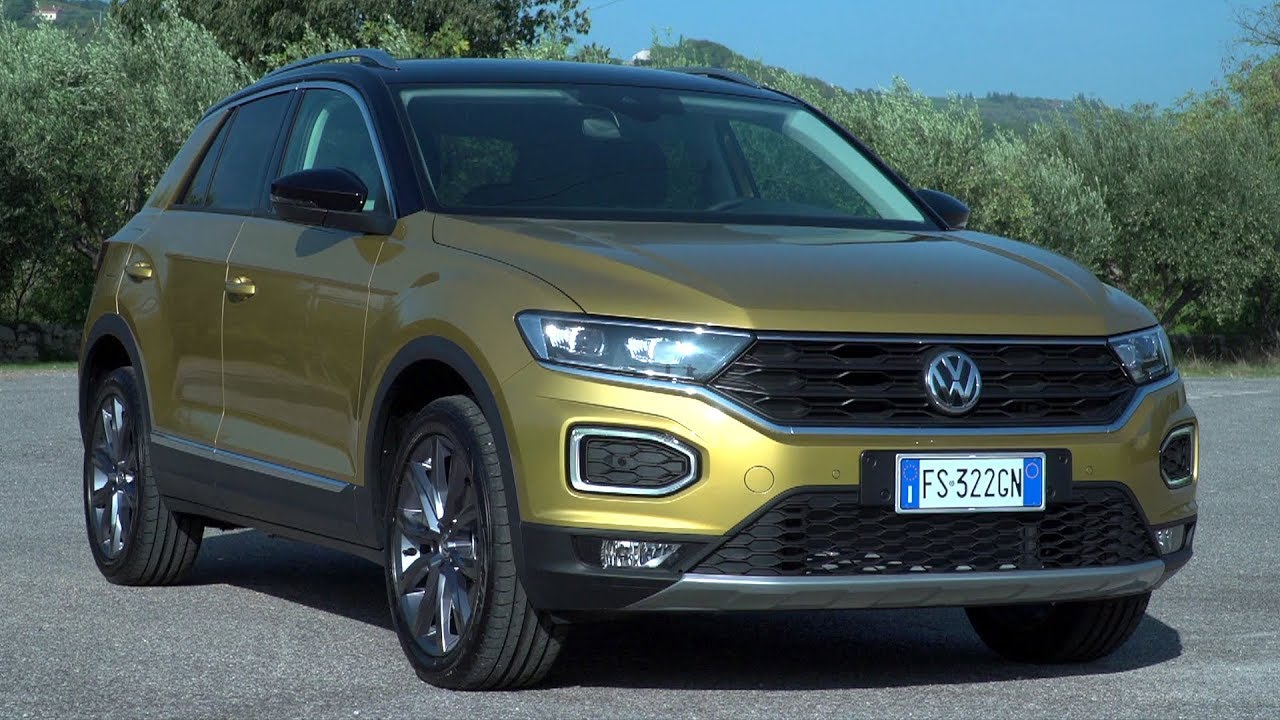 2019 Volkswagen T-Roc 1.6 TDI | Turmeric Yellow / Pure White | Exterior ...