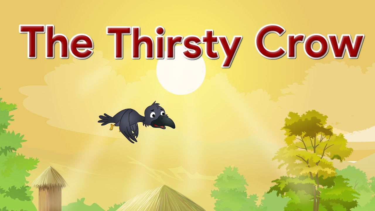 The Thirsty Crow | Galaxy Rhymes & Stories | Level A - YouTube