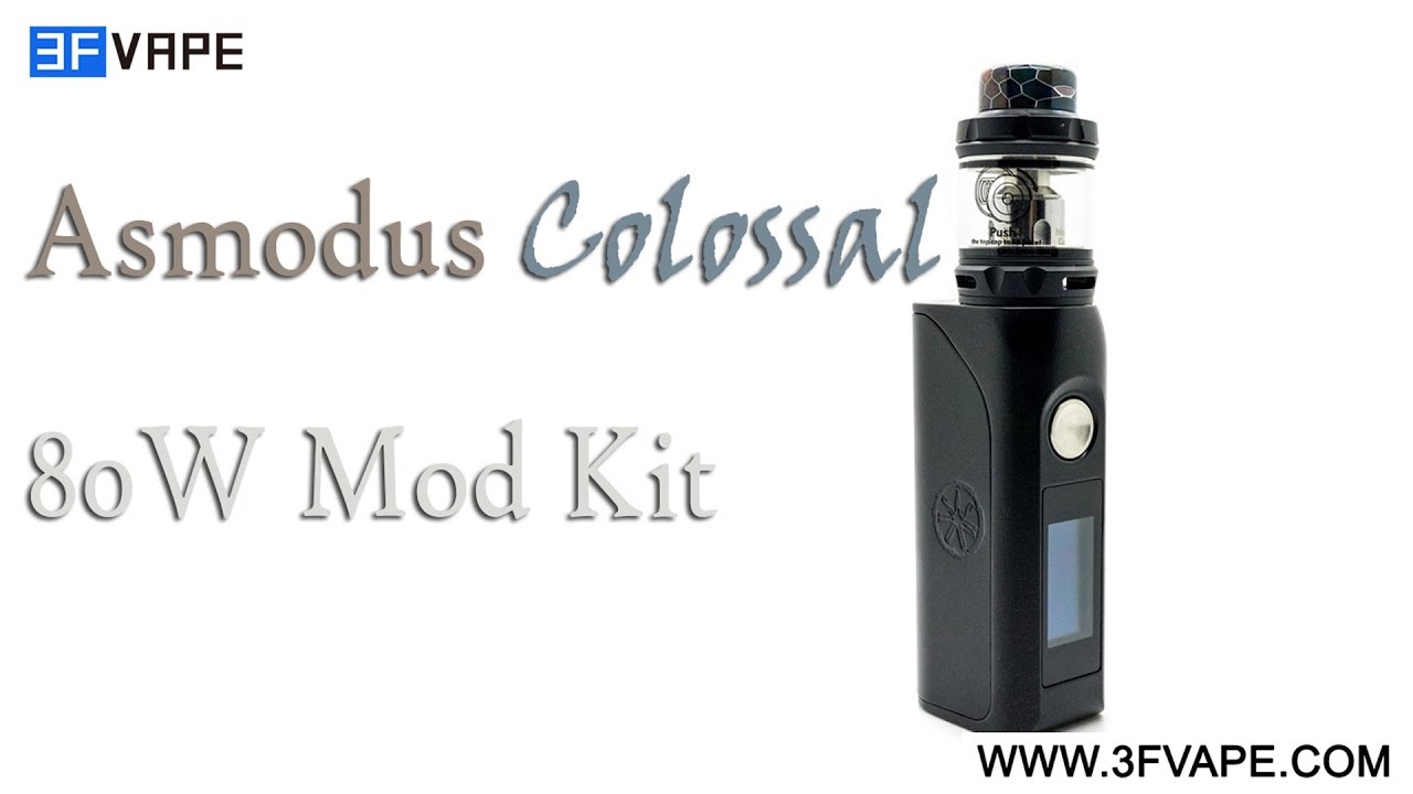 Asmodus Colossal 80W Mod Kit - YouTube
