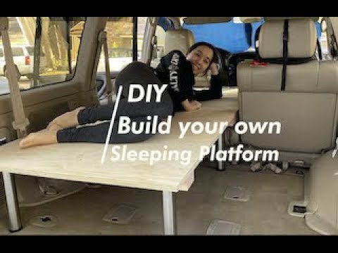 DIY : Sleeping Platform for the Toyota Land Cruiser 100 series (quick ...