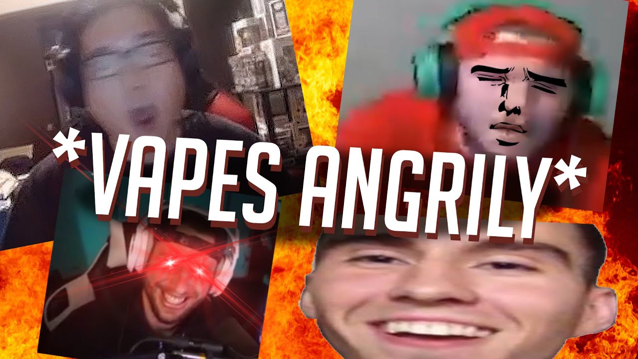 Twitch Streamer VAPES ANGRILY When He Gets Rekt in Apex Legends - YouTube