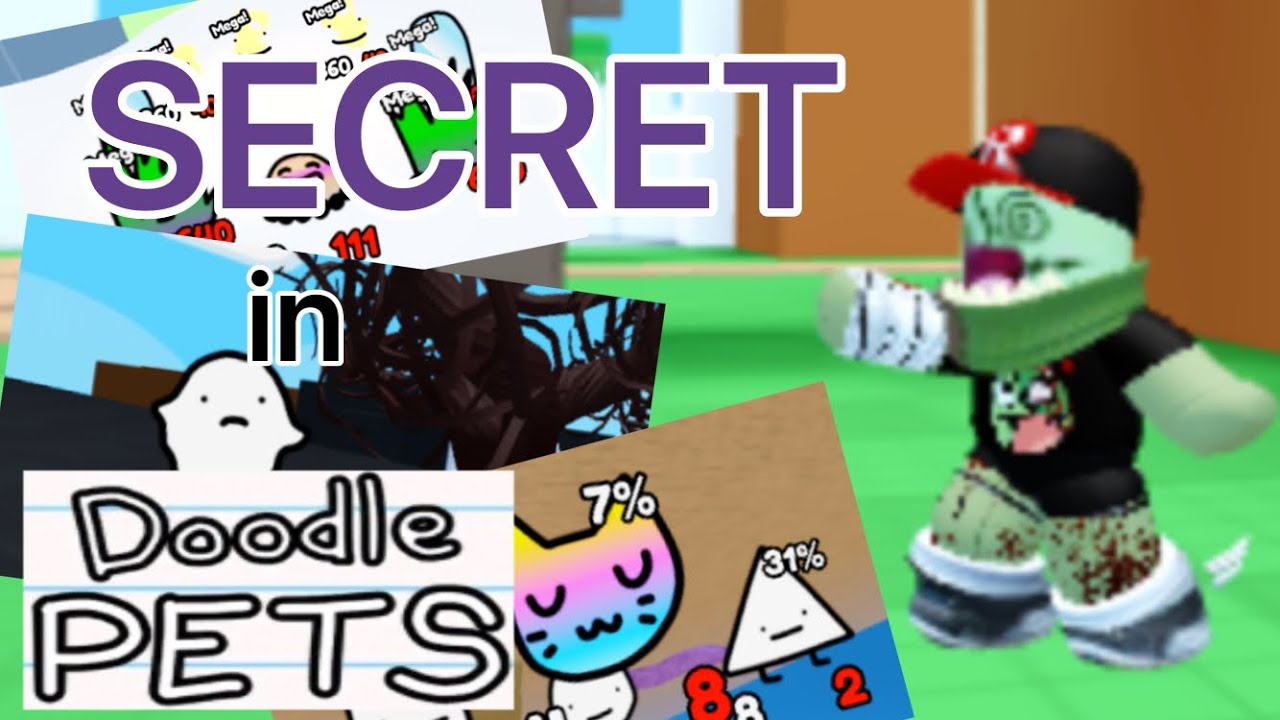 All secret pets & tricks in Doodle pets #roblox - YouTube