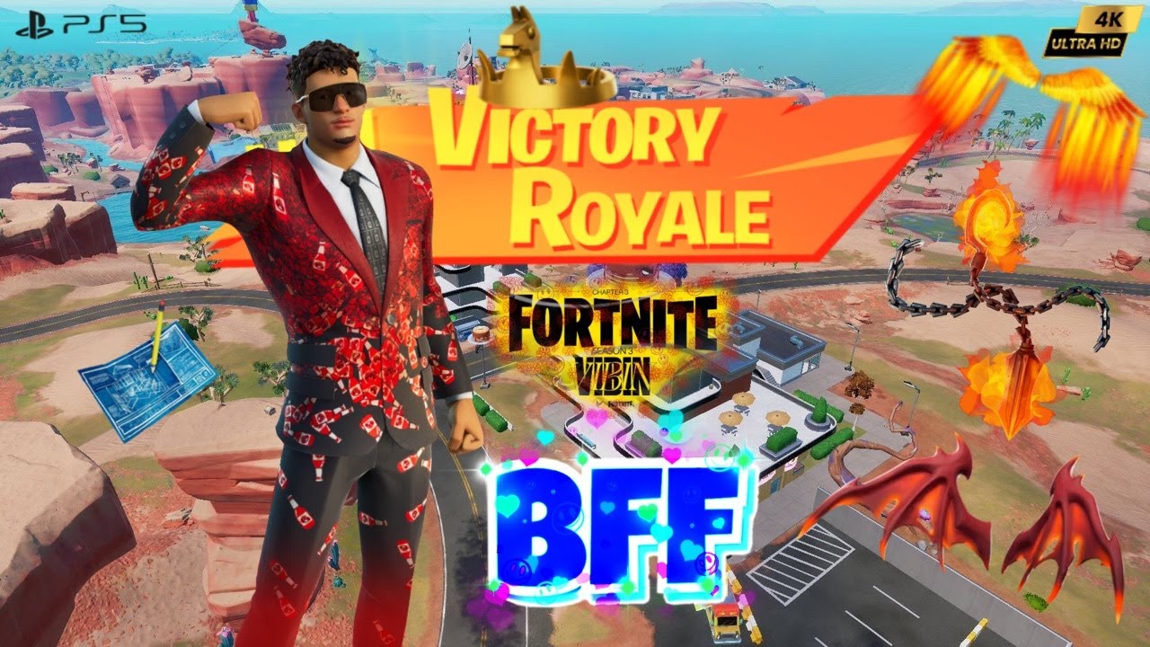 New Patrick Mahomes Saucy Style Skin Fortnite Ch3S3 With Awesome BFF ...