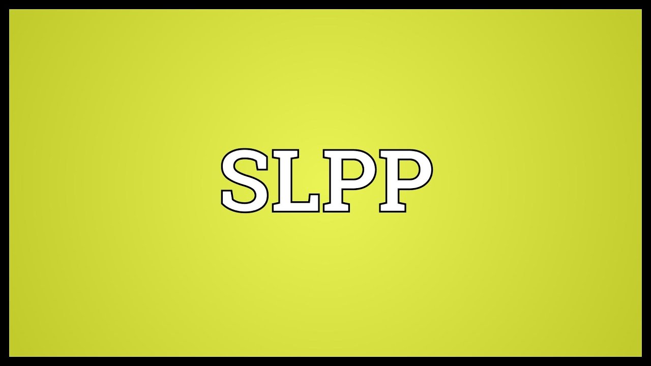 SLPP Meaning - YouTube