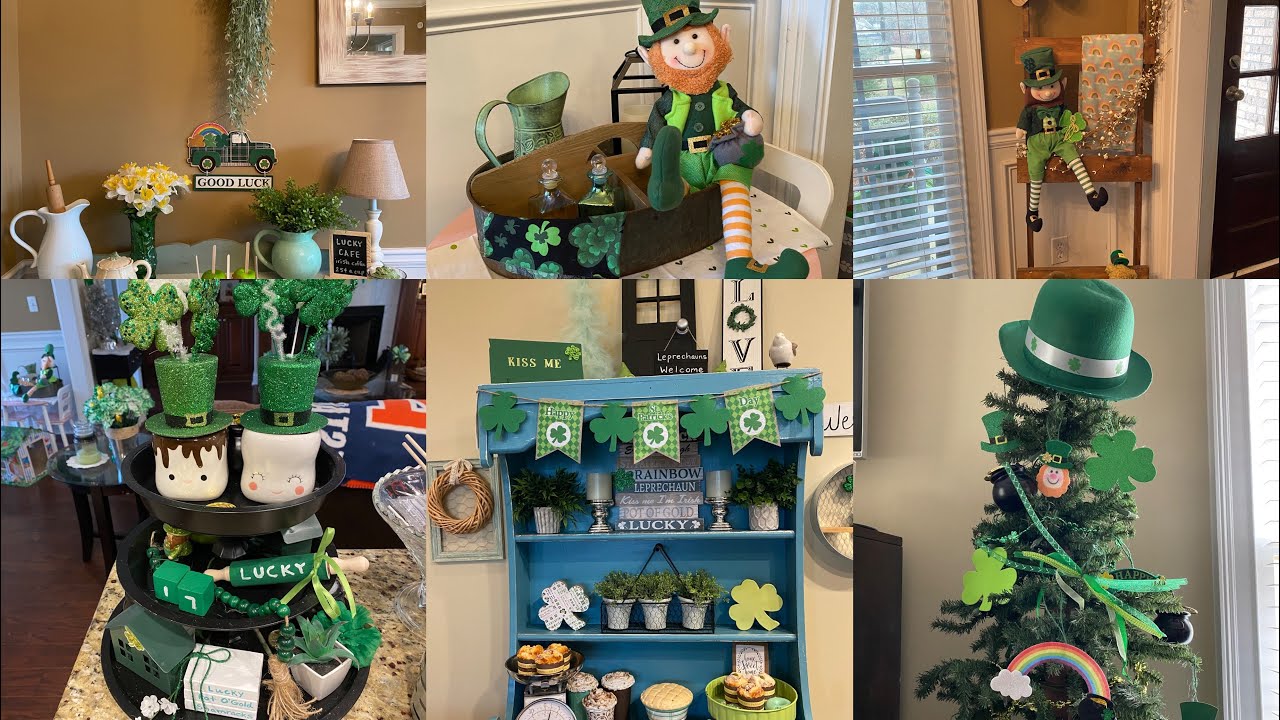 🍀 St Patrick’s Day Home Tour 2023 🍀 - YouTube