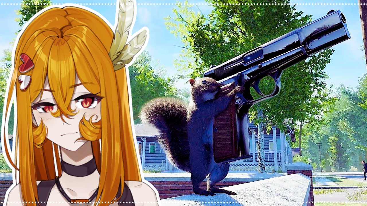 【Squirrel with a Gun】Birb with a gun【Vtuber】 - YouTube
