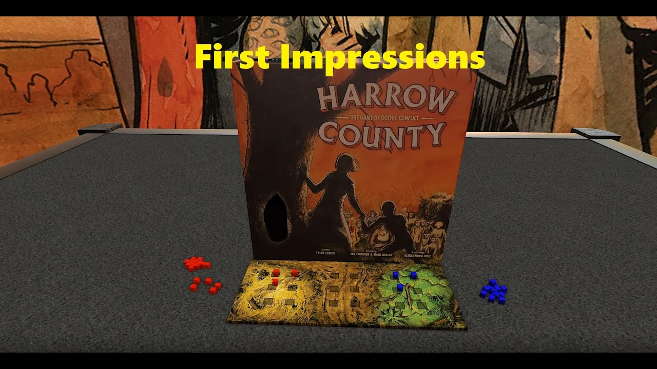 Harrow County Board Game First Impressions - YouTube