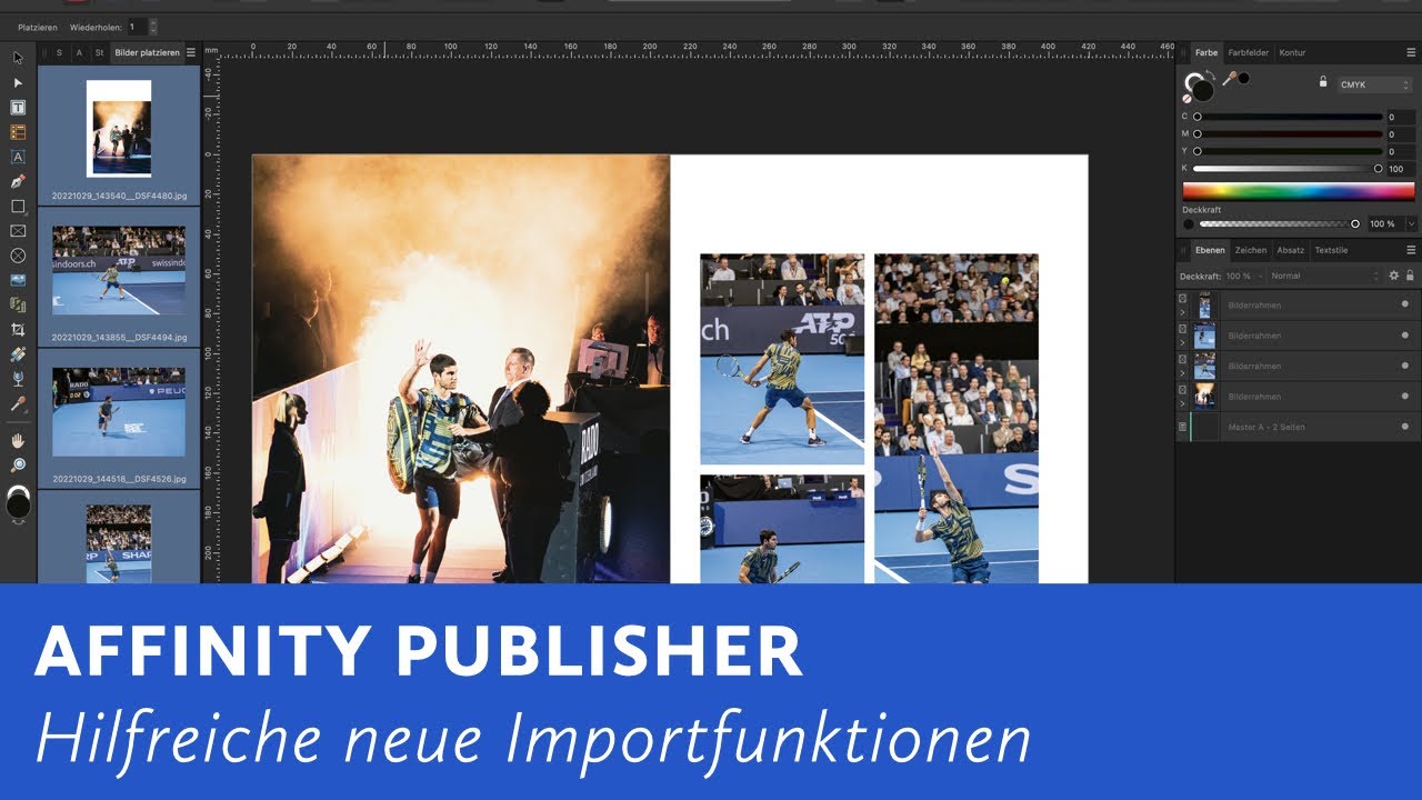 Affinity Publisher 2: Hilfreiche neue Importfunktionen - YouTube