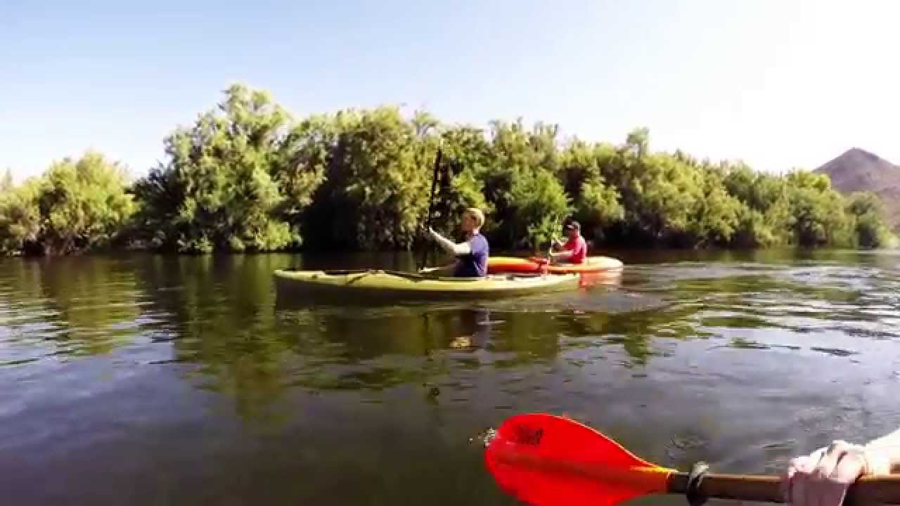 Arizona Travel - Kayaking Down the Salt River - GoPro - YouTube