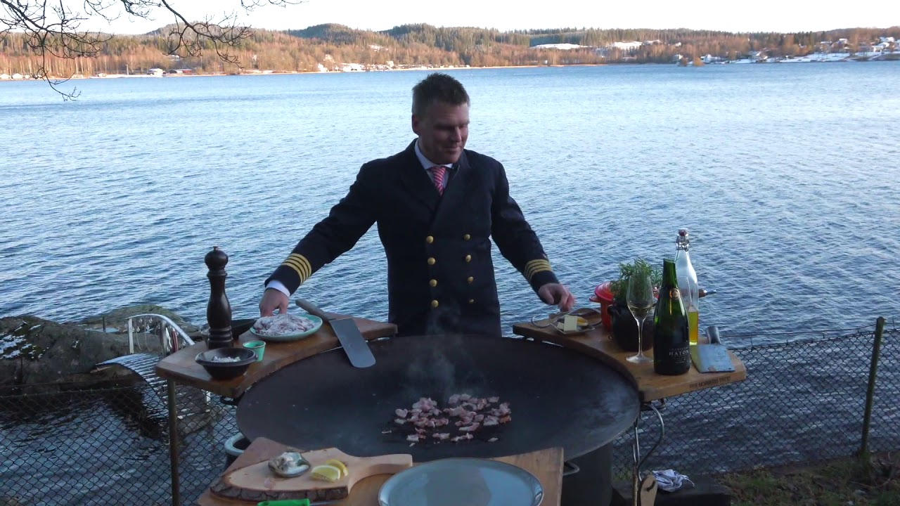 No. 14 - Kalvlever Anglais på stekhäll | Kapten Mat - YouTube