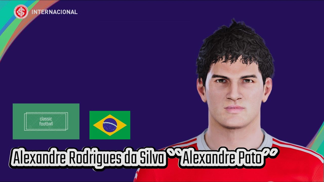 Alexandre Rodrigues da Silva ``Alexandre Pato´´ - PES Clasico (Face ...