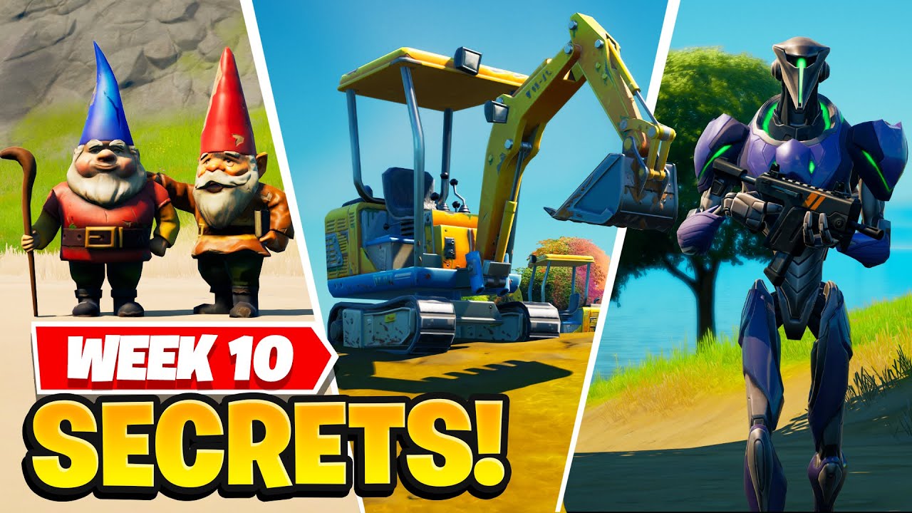 Fortnite Week 10 | All Season 8 Map Updates and Story Secrets! - YouTube