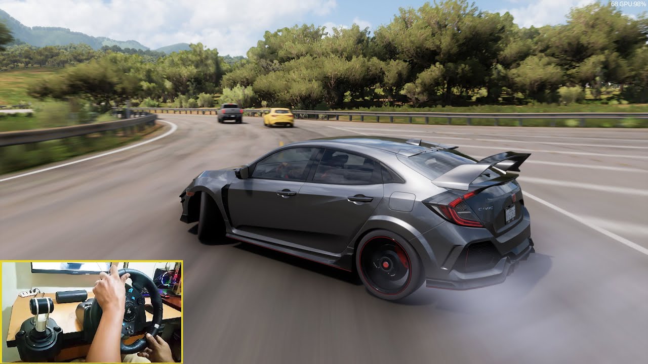 Honda CIVIC TYPE R Drift | Forza Horizon 5 - YouTube