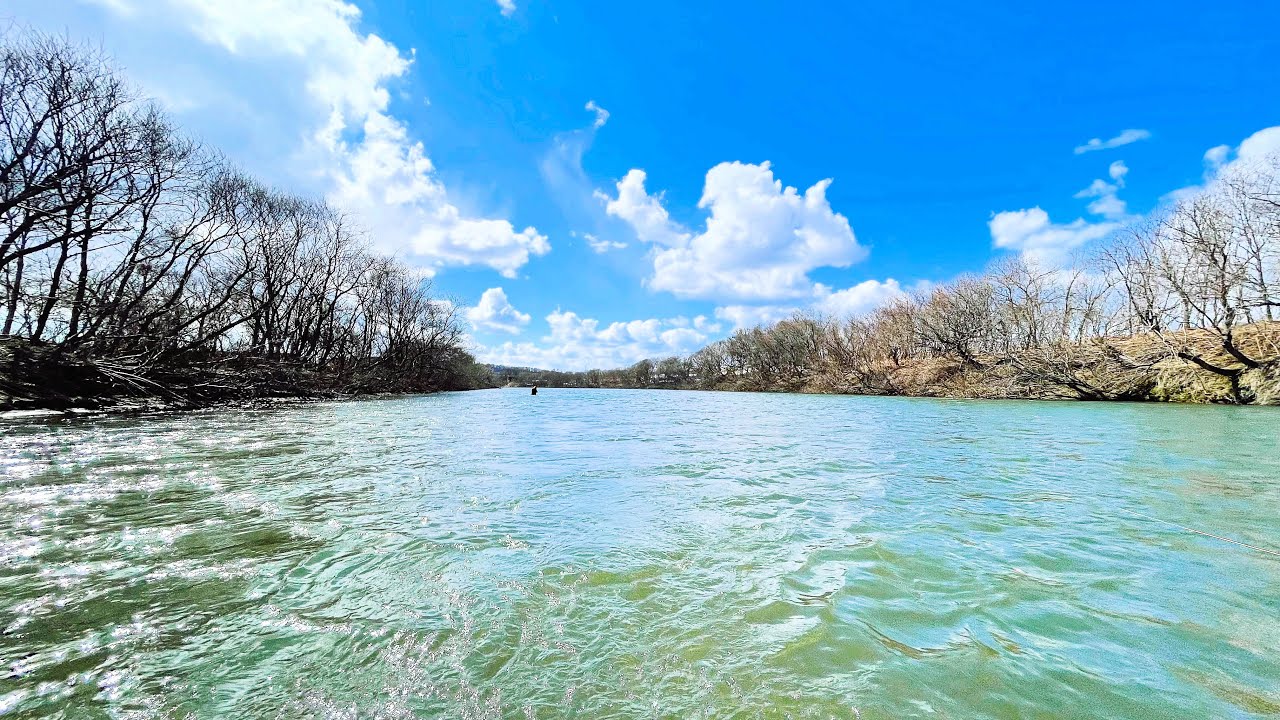 Shiribeshitoshibetsu river Hokkaido 後志利別川 / slow fishing - YouTube