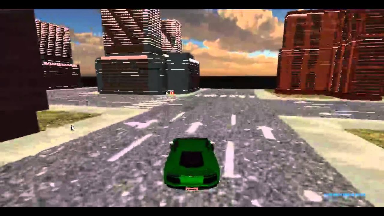 Car Racing Game Demo - YouTube